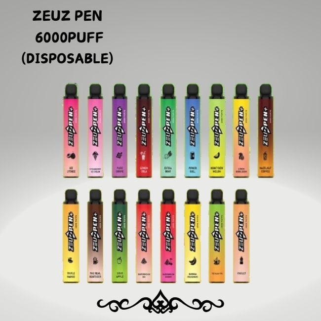 ZEUS PEN 6000 DISPOSABLE-Vape Store Singapore SG